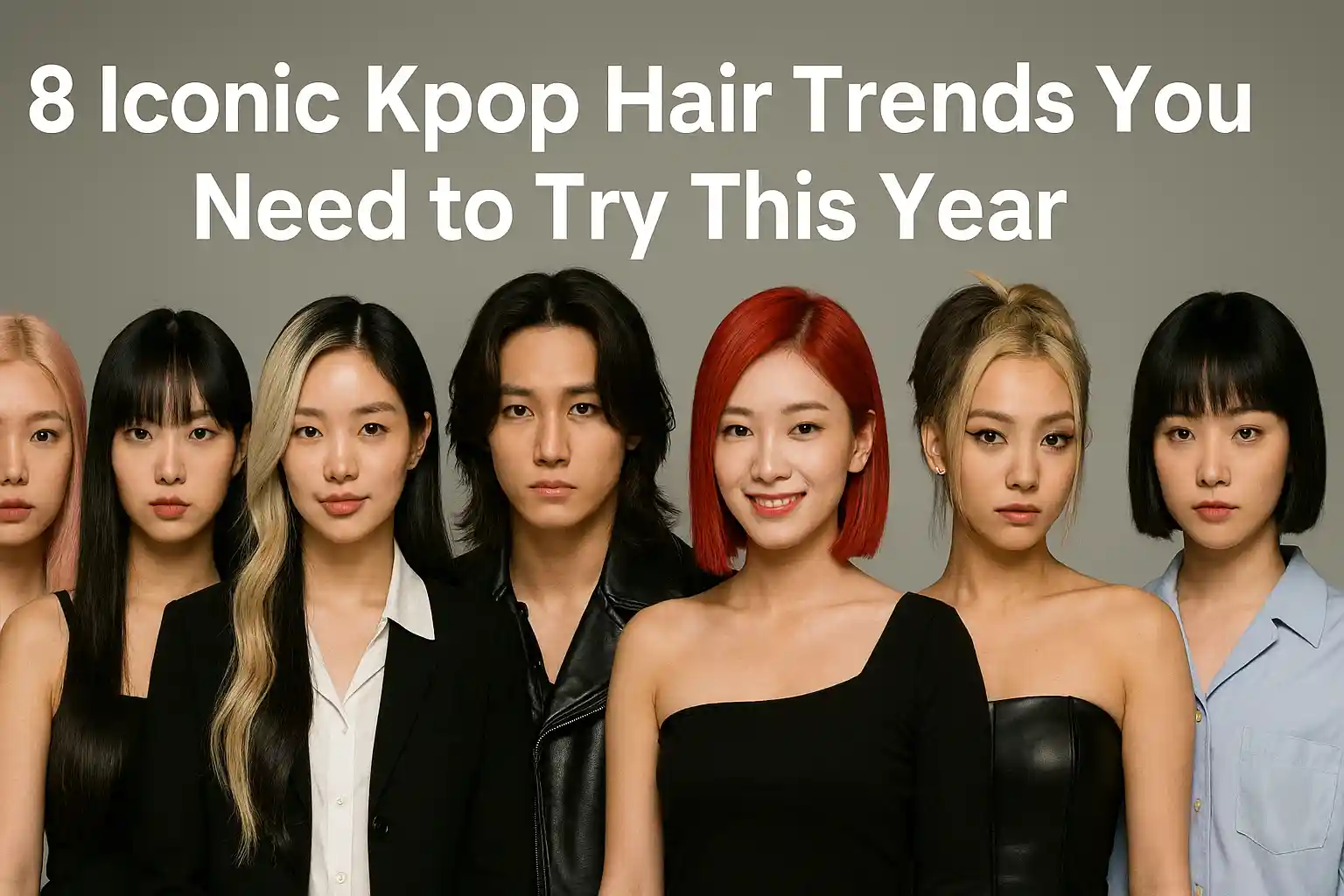 8 Iconic Kpop Hair Trends You Need to Try This Year