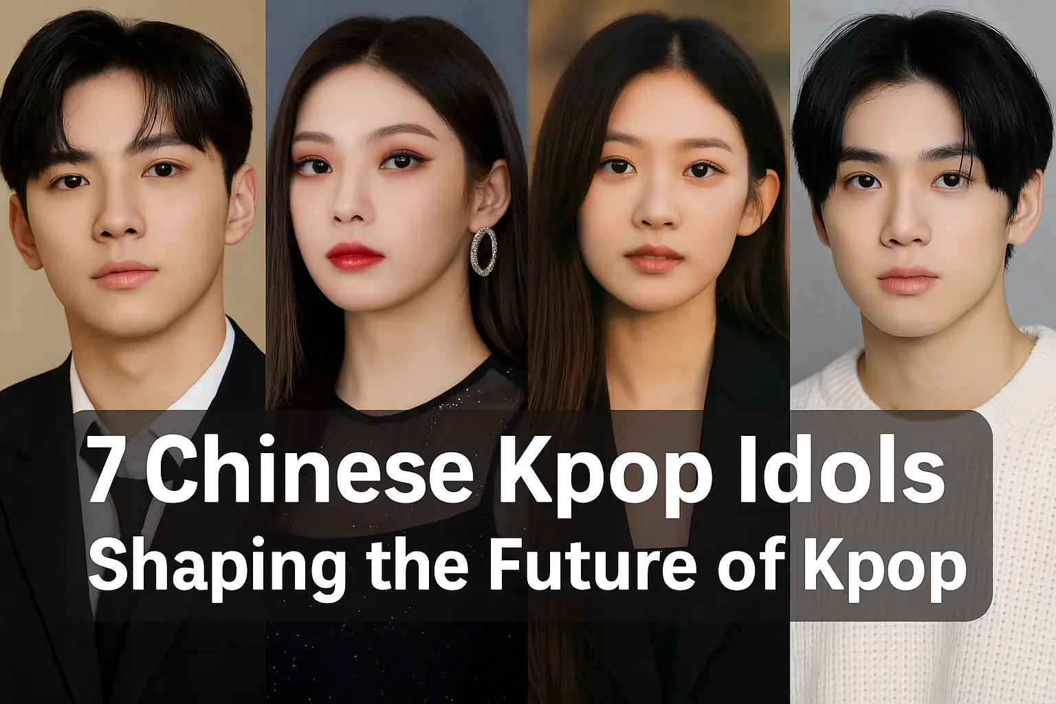 7 Chinese kpop Idols Shaping the Future of Kpop