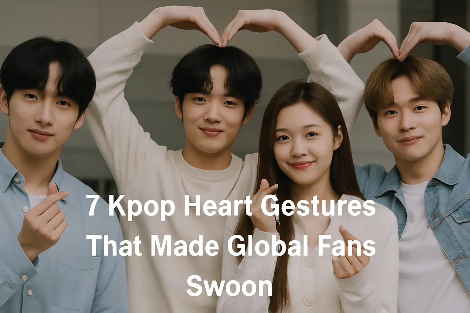 7 Kpop Heart Gestures That Made Global Fans Swoon