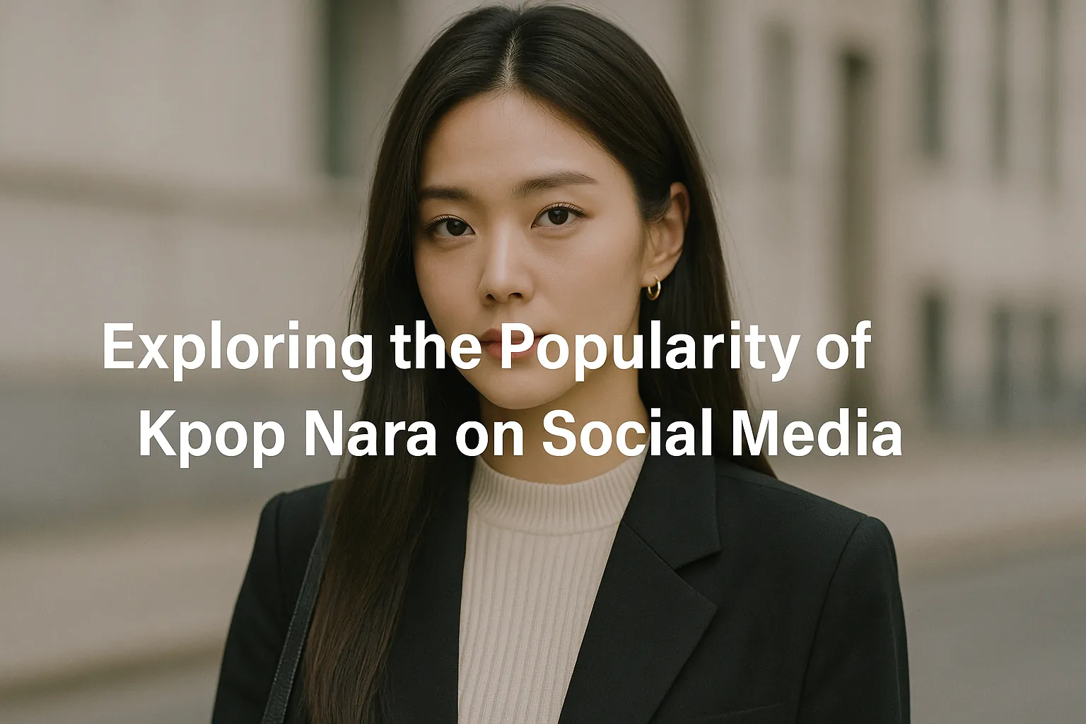 Exploring the Popularity of Kpop Nara on Social Media