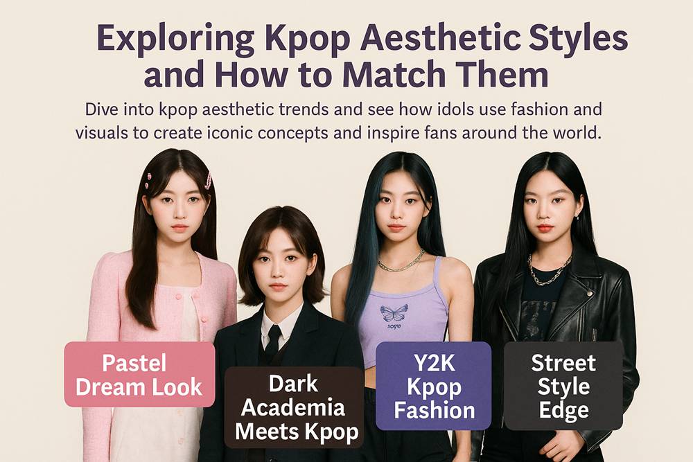 Exploring Kpop Aesthetic Styles and How to Match Them