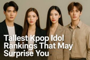Tallest Kpop Idol Rankings That May Surprise You