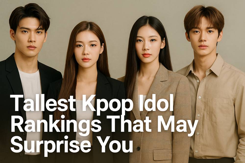 Tallest Kpop Idol Rankings That May Surprise You