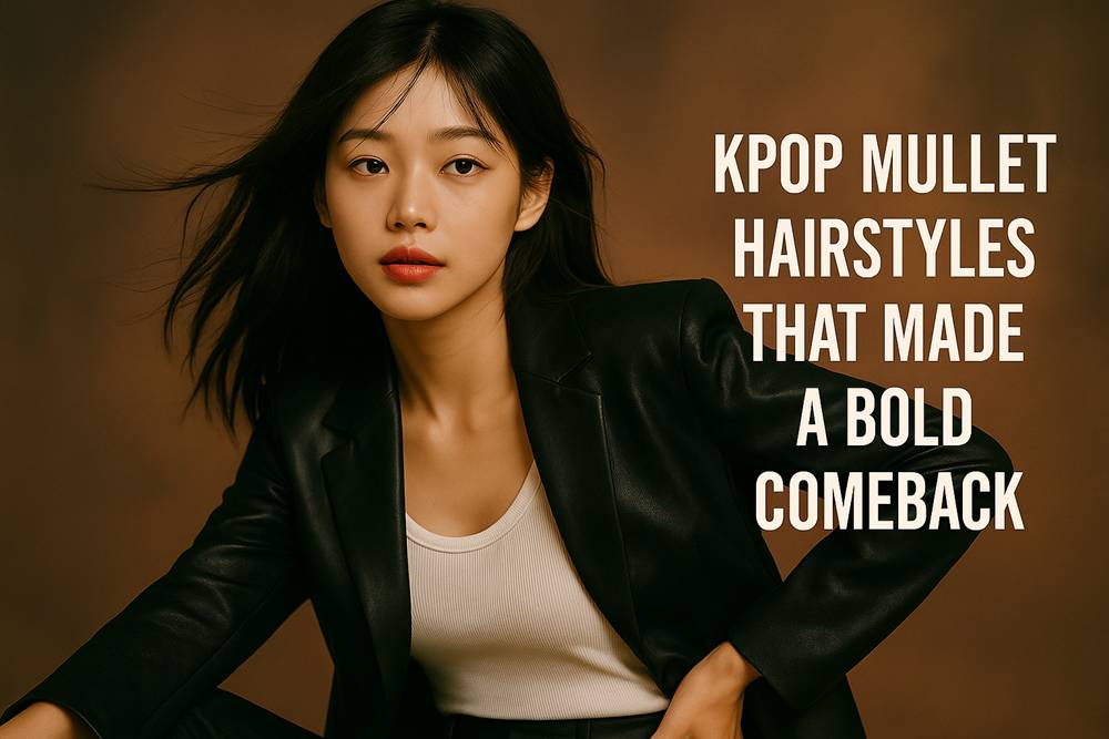 Kpop Mullet Hairstyles That Made a Bold Comeback
